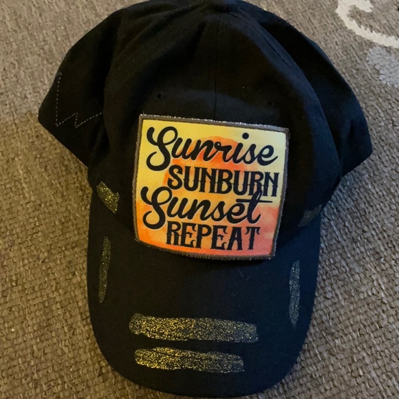 Accessories | Sunrise Sunburn Sunset Repeat Hat | Poshmark